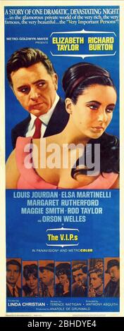 THE V.I.P.s RICHARD BURTON, ELIZABETH TAYLOR Date: 1963 Stock Photo - Alamy
