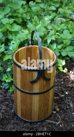 Anglo-Saxon style banded bucket based on period designs, manufactured ...