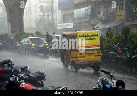 Commuters are facing difficulties in transportation due to stagnant ...