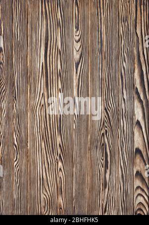 Old wood burned plank board of pine Stock Photo - Alamy
