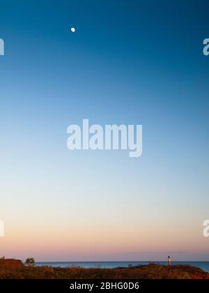 Sunrise over the Indian Ocean, Pender Bay, Dampier Peninsula, Western ...