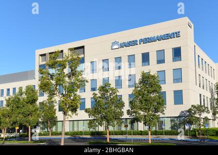 IRVINE, CALIFORNIA - 25 APRIL 2020: Masimo headquarters building, a ...