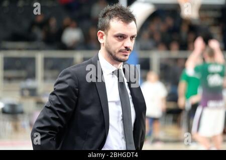 Head Coach: Nicola Brienza during the mach between Openjob Metis Varese ...