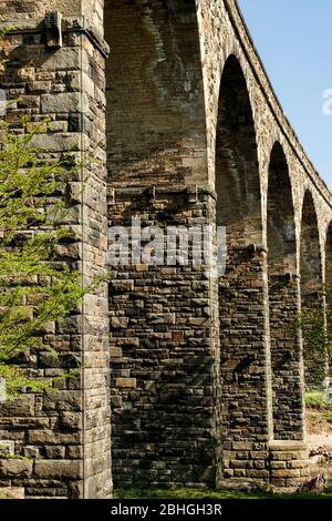 Martholme Viaduct, Great Harwood, Lancashire, UK. Part of the Martholme ...
