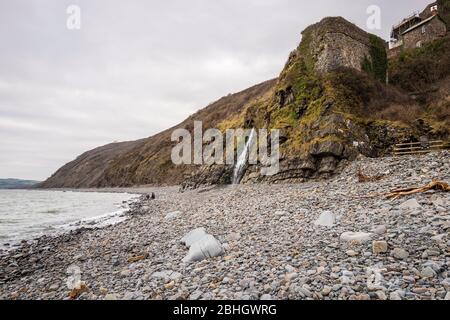 The Village, Bucks Mills, Woolfardisworthy, England Stock Photo - Alamy