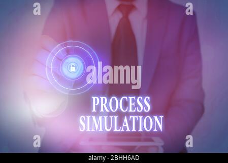 Handwriting text writing Process Simulation. Conceptual photo Technical Representation ...