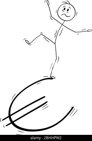 concept of volatility stock market investment. percentage and arrows up ...