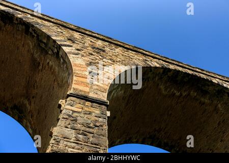 Martholme Viaduct, Great Harwood, Lancashire, UK. Part of the Martholme ...