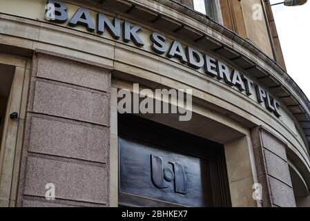 Bank Saderat PLC exterior in the City of London - Iranian Bank Stock ...