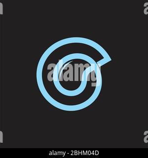 Drop Water Infinity Line Art Icon Vector Logo Template Illustration ...