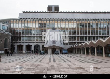 1950s 1970s Architecture Stone City of London Corporation West Wing ...