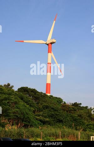 Windmill of the Shimen Wind Farm at Taiwan Stock Photo - Alamy