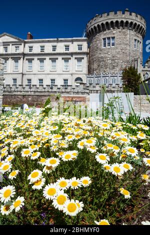 The Chapel Royal and the medieval Record Tower at Dublin Castle in ...