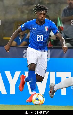 Italy, Italy. 01st Jan, 2020. moise kean during Italy Under 21 soccer ...
