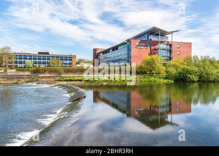 Ayrshire College,Ayr Campus, Riverside building, Dam Park,Ayr,Scotland ...
