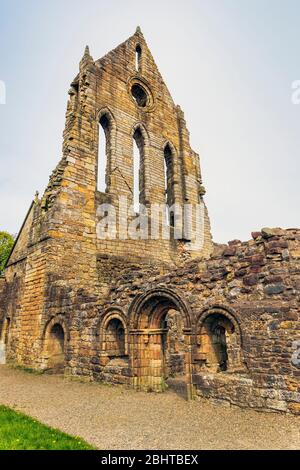 12th Century Kilwinning Abbey, built and occupied by Tironensian Monks ...