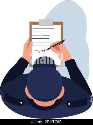 Police officer RGB color icon Stock Vector Image & Art - Alamy