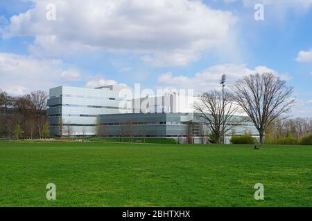 PRINCETON, NJ -16 APR 2020- View of the Princeton Neuroscience ...