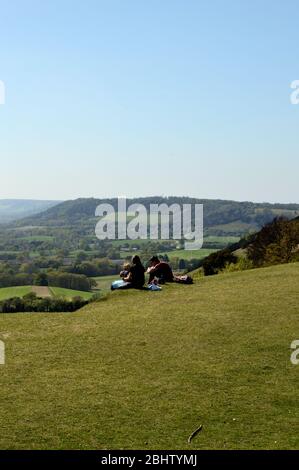 Views of Reigate hill Stock Photo - Alamy