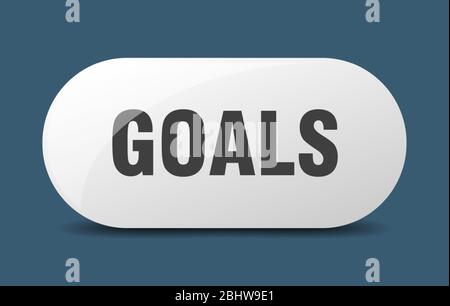 goals button. goals sign. key. push button Stock Vector Image & Art - Alamy