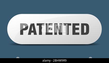 patented button. patented sign. key. push button Stock Vector Image ...