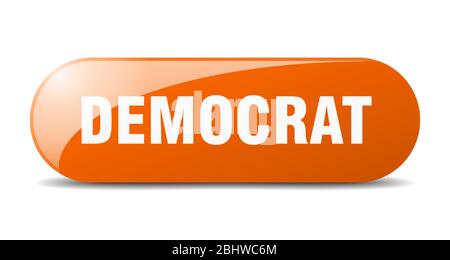 vote democrat button. sign. key. push button set Stock Vector Image ...