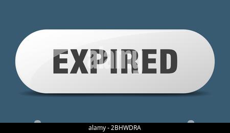 expired button. expired sign. key. push button Stock Vector Image & Art ...