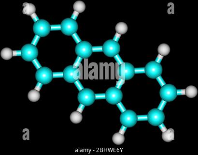 Anthracene is a solid polycyclic aromatic hydrocarbon of formula C14H10 ...