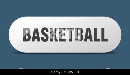 basketball button. basketball sign. key. push button Stock Vector Image ...