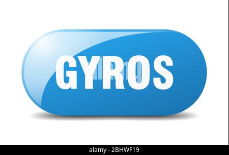 gyros button. gyros sign. key. push button Stock Vector Image & Art - Alamy
