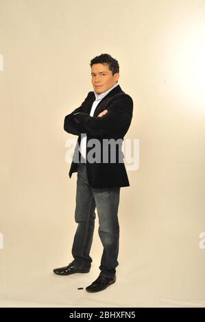 Professional boxer WBA interim super-lightweight Alberto Puello defeats ...