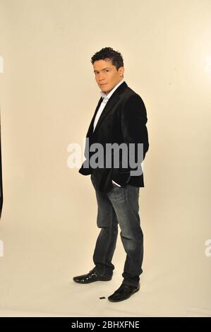 Professional boxer WBA interim super-lightweight Alberto Puello defeats ...