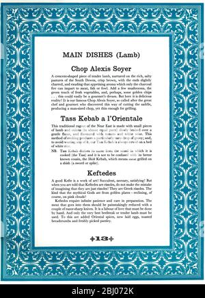 Carrier Collection of Menus - The White Tower Restaurant - 1 Percy ...