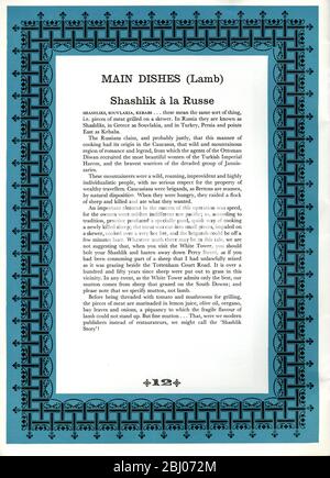 Carrier Collection of Menus - The White Tower Restaurant - 1 Percy ...