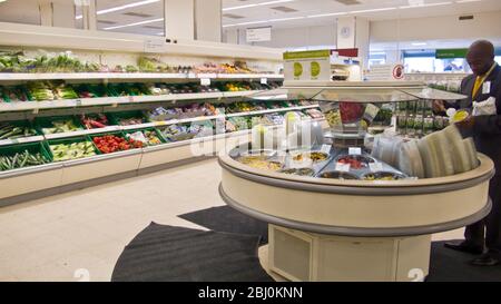 Interior of Waitrose supermarket, Barbican, London UK Stock Photo - Alamy
