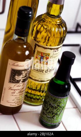 SELECTION OF COOKING OILS Stock Photo - Alamy