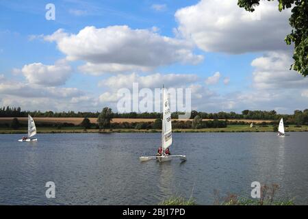The Rotary Club Sailability boats, Ferry Meadows country park ...