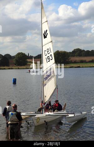 The Rotary Club Sailability boats, Ferry Meadows country park ...