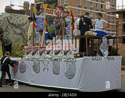 Boy scout float Stock Photo - Alamy
