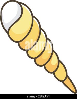 auger shell icon Stock Vector Image & Art - Alamy