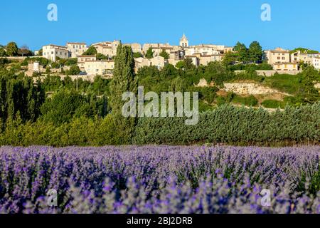 The town of Sault, Provence France EU Stock Photo - Alamy