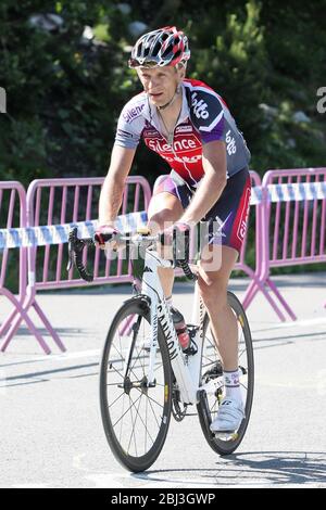 Sebastian Lang During the Tour de France 2011, Stage 5 cycling race ...