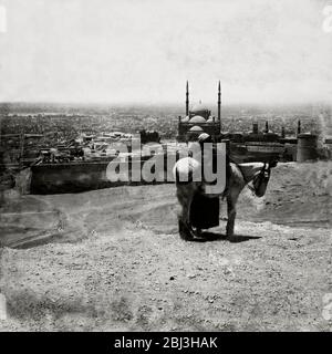 Palestinian, Middle Eastern towns and cities circa 1900 of medieval ...