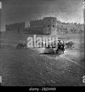 Palestinian, Middle Eastern towns and cities circa 1900 of medieval ...