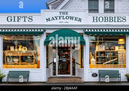The Mayflower Gift Shop, Chatham, Cape Cod, Massachusetts, USA Stock ...