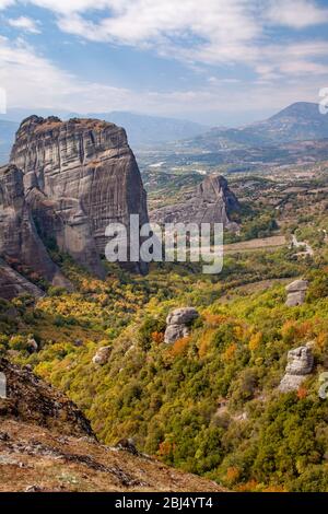 The Beautiful Floating Monasteries in Meteora, Greece Stock Photo - Alamy