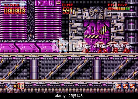 Turrican - Sega Genesis Mega Drive - Editorial use only Stock Photo - Alamy