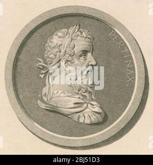 Pertinax , Publius Helvius Pertinax Augustus; 126 –193, Roman Emperor ...
