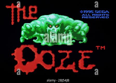 The Ooze - Sega Genesis Mega Drive - Editorial use only Stock Photo - Alamy