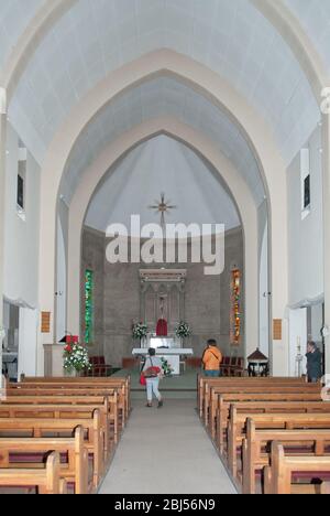 Brick Entrance 1930s Architecture Church St. Josephs Roman Catholic ...